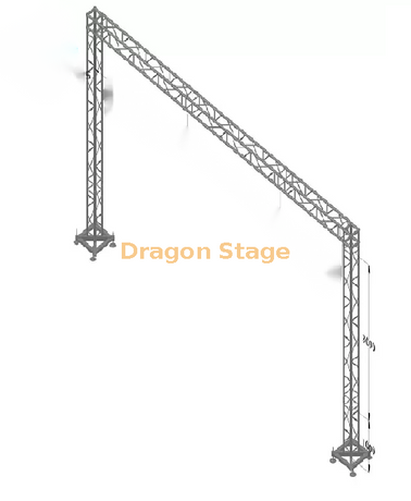 LED Display Screen Truss System Aluminum Truss Stand 4x4m from China ...