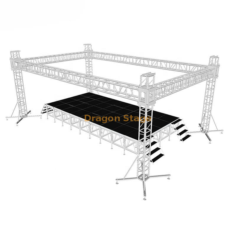 how to rig lighting truss - DRAGON STAGE