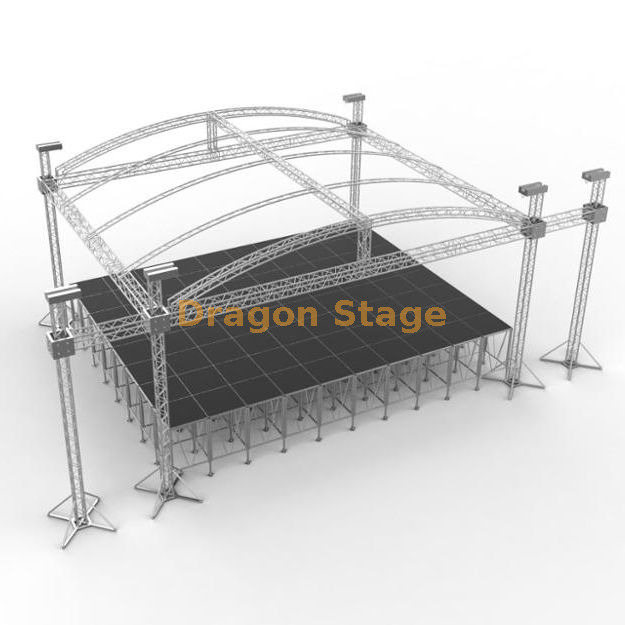China stage curve roof truss manufacturers, stage curve roof truss ...
