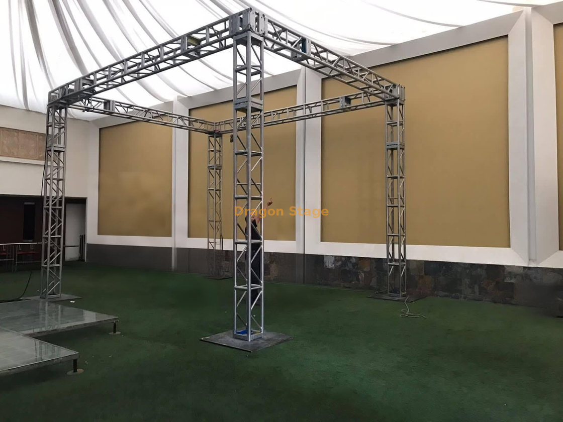 how to rig lighting truss - DRAGON STAGE