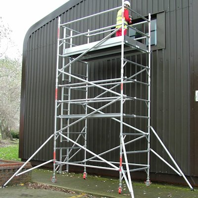 Aluminum frame scaffolding tower system for construction from China ...