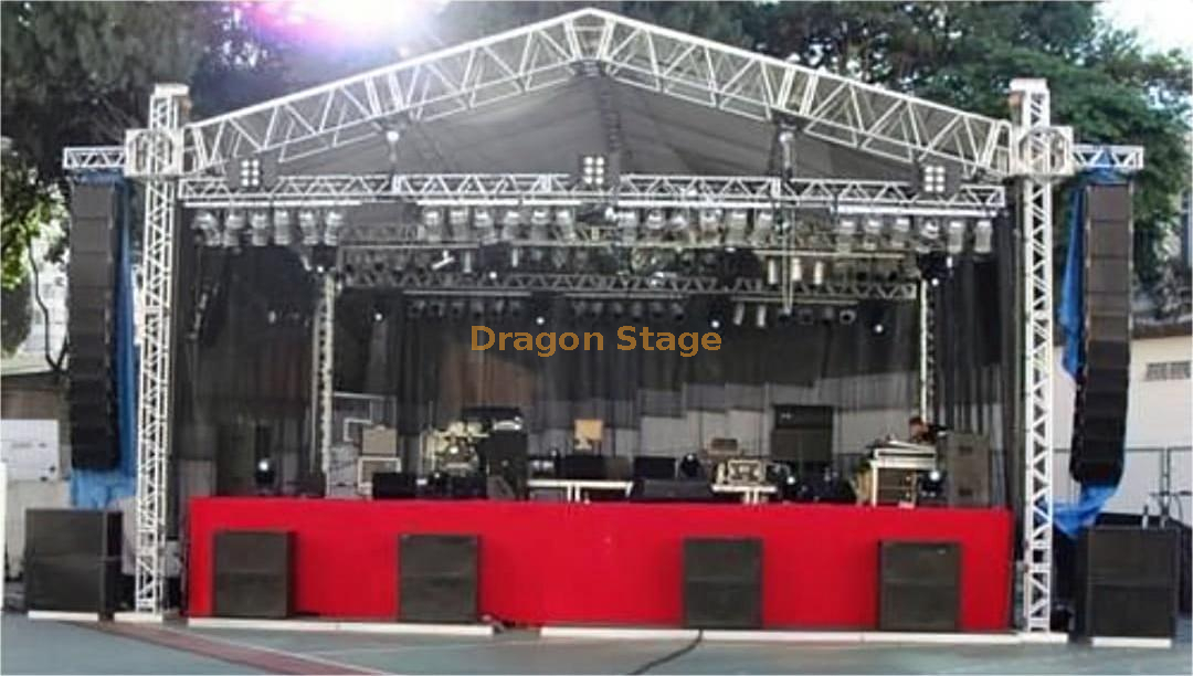 How to hang stage truss？ - DRAGON STAGE