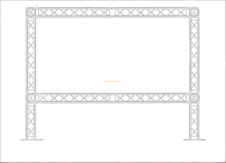 Easily Hang Truss Banner Display 4x4m from China manufacturer - DRAGON ...