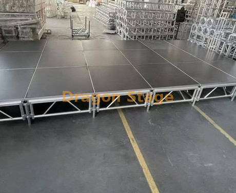 Aluminum Modular Concert Stage Platform 7.32x3.66m （24x12ft） from China ...