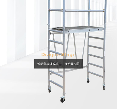 Aluminum portable wheeled Foldable Scaffolding from China manufacturer ...