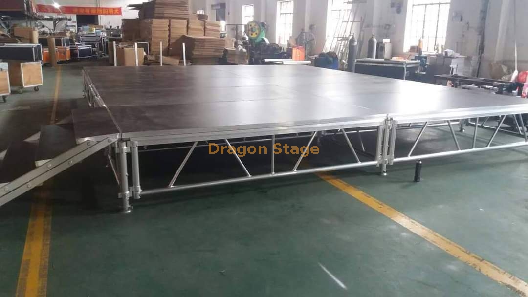 how to custom produce round aluminum stage ? - DRAGON STAGE