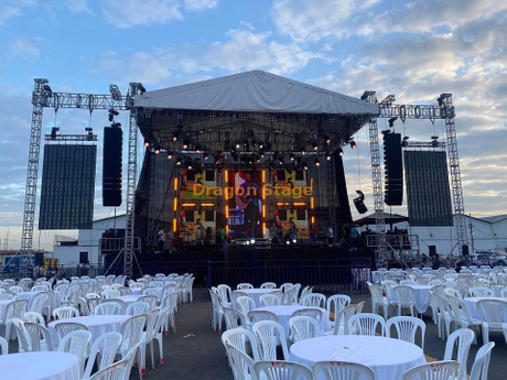 Aluminum Roof Truss Concert Line Array Speaker Lighting Stage Truss ...