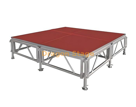 Concert Event 4*4ft Skid Proof Plywood Portable Stage Platform 17.08x7 ...