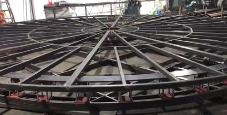 Round Rotating Stage for Nightclub - DRAGON STAGE