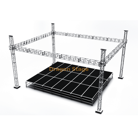 Aluminum Outdoor Wedding Dj Mobile Removable Platform Deck Portable ...