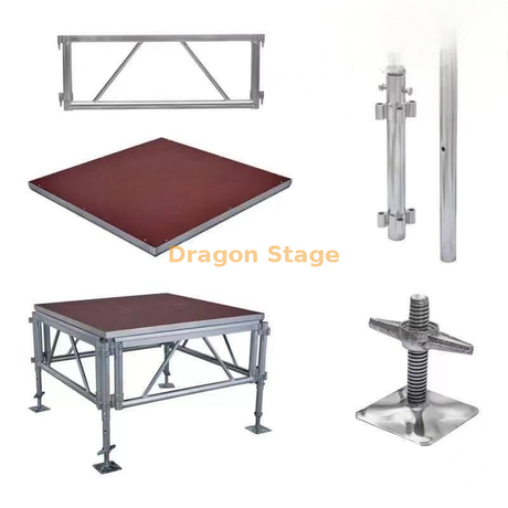 Aluminum Removable Stage for Party Outdoor Stage 4.88x1.22m from China ...