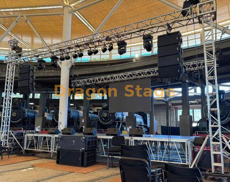 Aluminum Truss Stage System Exhibition Trade Show Stage Platform 14 ...