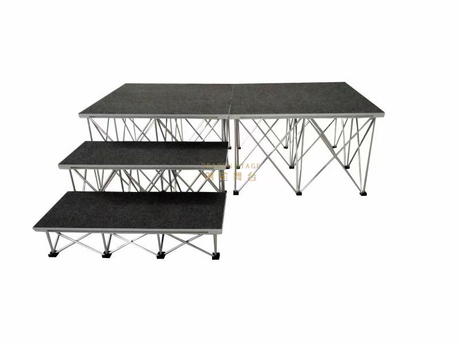 Aluminum Portable Spider Stage Risers from China manufacturer - DRAGON ...