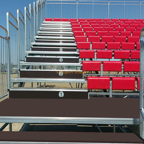 Easy Install Stadium Bleacher Seat Demountable Tribune Seating ...