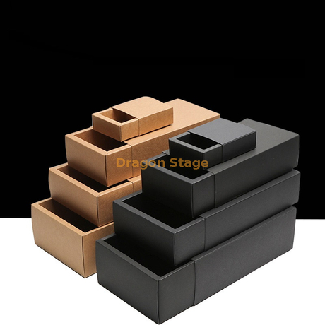 Custom White Color Matchbox Jewelry Set Slide Drawer Packaging Paper ...