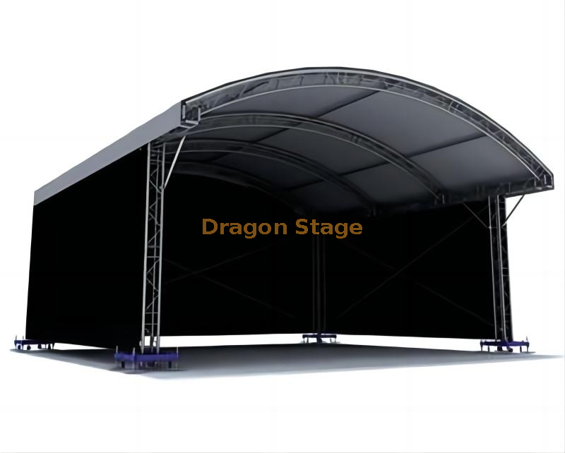 How to hang a stage truss? - DRAGON STAGE