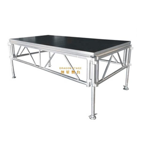 Square Adjustable Custom Outdoor Portable T Stage 5x2.5m Height 0.6-1m ...