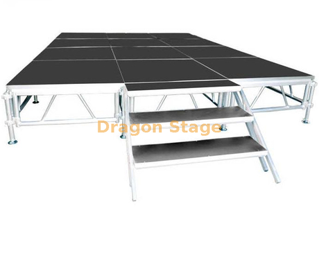 Aluminum Professional Stage Platform For Concert Events 14.64x3.66m ...
