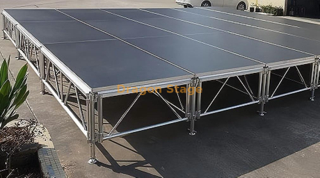 Assemble Portable Stage Movable Aluminum Stage for Outdoor Concert ...