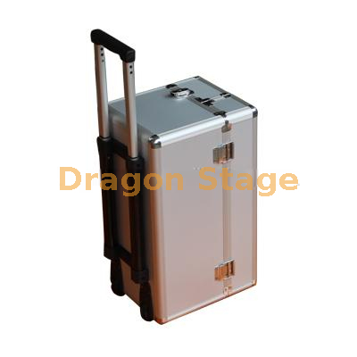 Hard Silver Event Aluminum Trolley Flight Case from China manufacturer ...