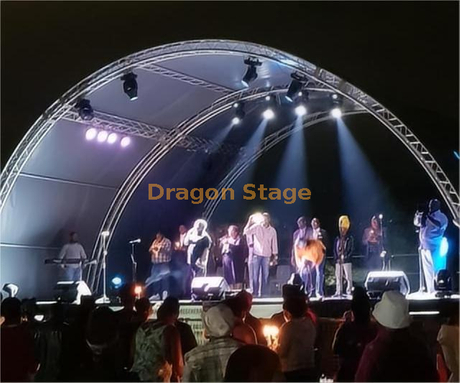 Curved Stage Roof Truss 6 Meters for Exhibition from China manufacturer ...