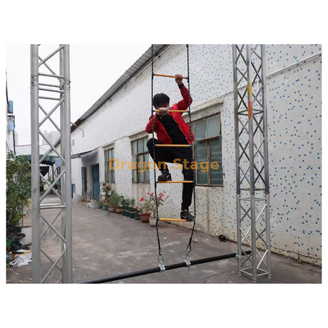 Ninja Warrior Rope Ladder Black from China manufacturer - DRAGON STAGE