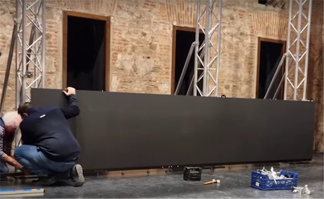 How To Use 290mm Truss As Led Ground Stacking System - DRAGON STAGE