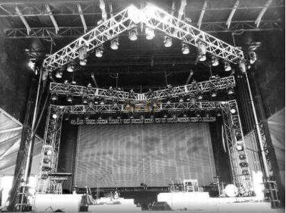 how to hang a lighting truss - DRAGON STAGE