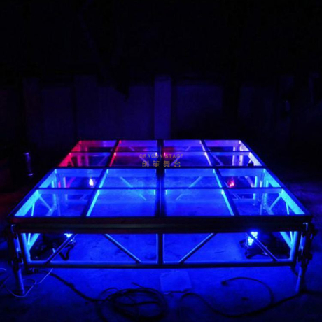 Portable Aluminum Transparent, Clean And Bright Acrylic Glass Stage ...