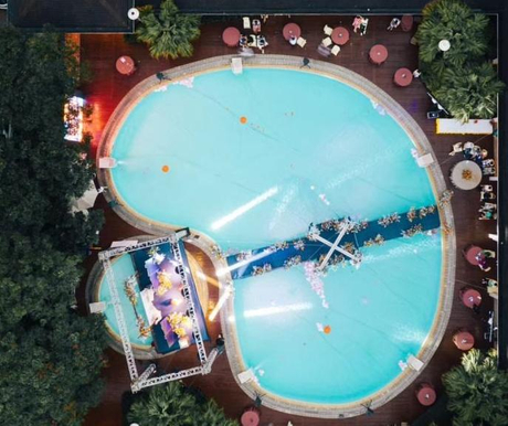 Mobile Transparent Glass Stage Platform for Swimming Pool from China ...