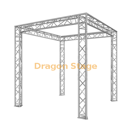 Custom Aluminum Roof Screw / Spigot / Triangle Lighting Truss Booth ...