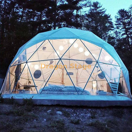 Factory Outdoor Transparent PVC Dome Large Camping Event Tent from ...