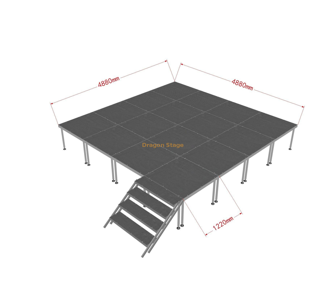 How do I choose an aluminum stage truss to build a booth? - DRAGON STAGE