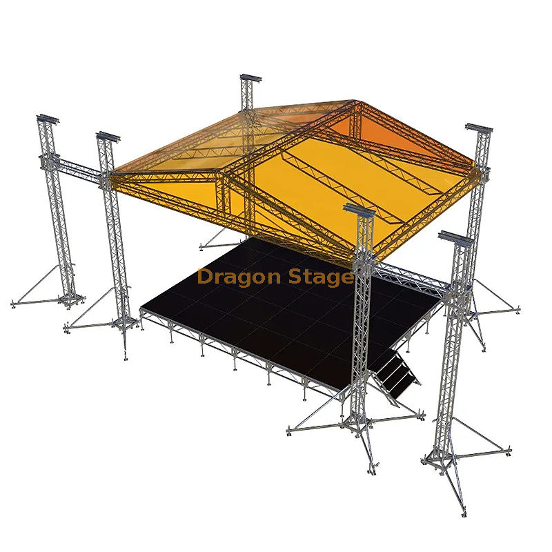 How to build a stage truss? - DRAGON STAGE