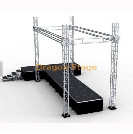 Aluminum Runway Catwalk Portable Stage Truss 26x4x8m from China ...