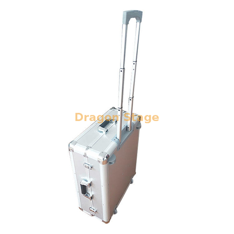 Aluminum Trolley Suitcase Party Silver Flight Case with Wheels from ...
