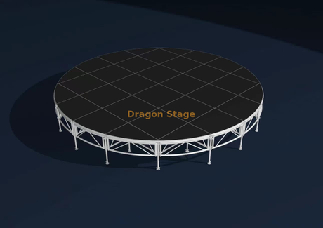 Aluminum Wedding Round Stage 7m Diameter from China manufacturer ...